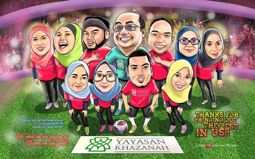 Malaysia Caricature Artist, Cartoon Online, Lukisan Potret Karikatur ...